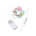 Cinvoph Cotton Ball LED Fairy String Lights Flexible Copper Wire Soft ...