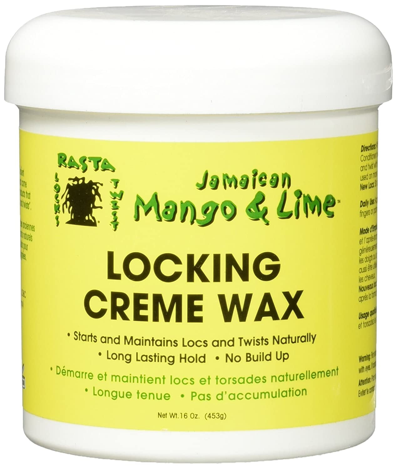 Jamaican Mango and Lime Locking Creme Hair Wax, 16 Oz - Walmart.com