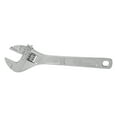 Hyper Tough 8-inch Adjustable Wrench Steel Construction Chrome Plated ...
