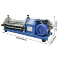 15.7 Inch Automatic Glue Machine Roller Leather Cardboard Gluing ...