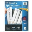 Avery 1" Binder Spine Inserts, 40 Inserts (89103) - Walmart.com