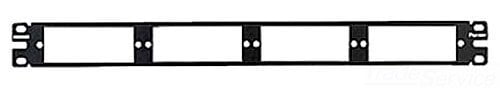 Panduit CFAPPBL1 24-Port Flat Multi-Mode Fiber Patch Panel, Black ...