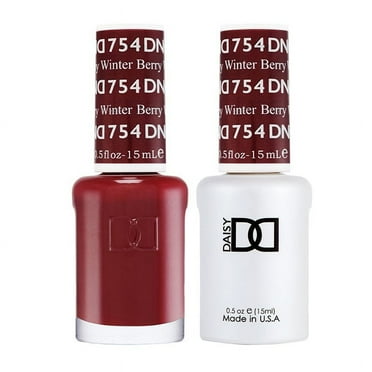 DND Nail Polish Gel & Matching Lacquer Set - 478 SPICED BERRY - Walmart.com