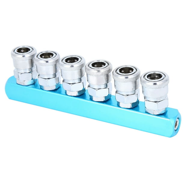 Acoplador rápido, compresor de aire Conector rápido Montaje del colector Colector de aire ...