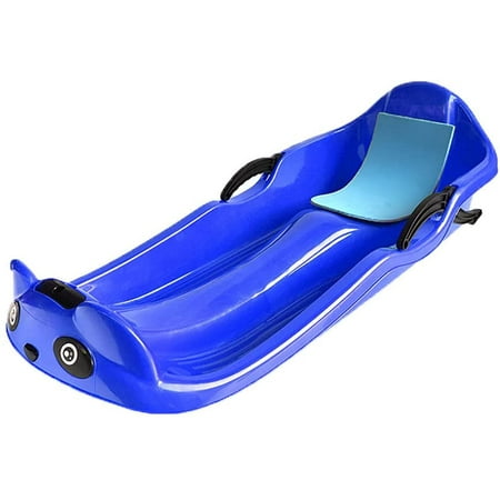 Snow Tube , Grass Sledge with Handle, Pull Rope and Brake Performance ...