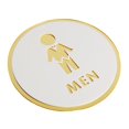 Toilet Door Sign Restroom Sign Acrylic Toilet Symbol Bathroom Symbols ...