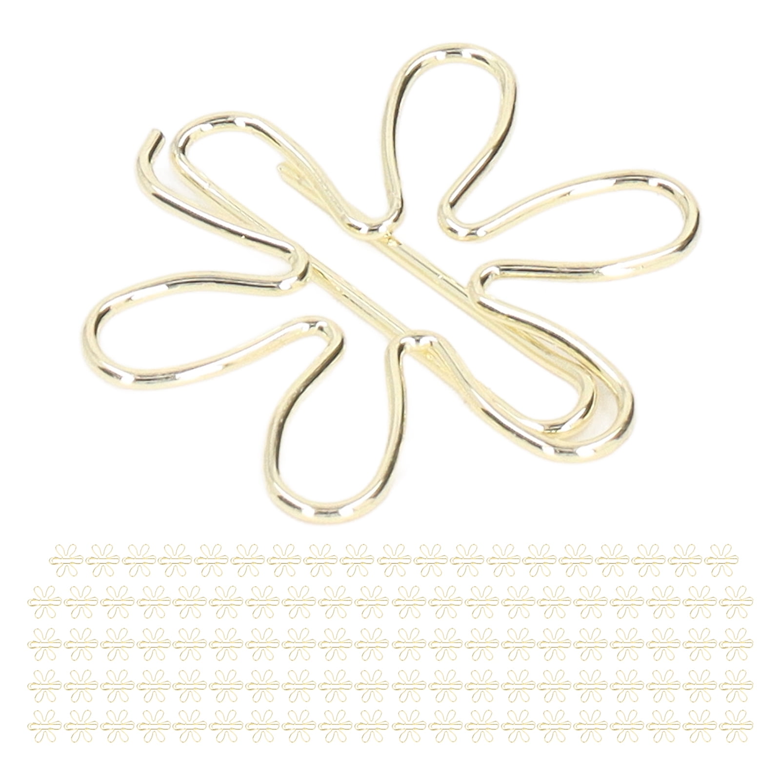 Clips de papel con forma de punta de flecha Jadeshay 100 unidades ...