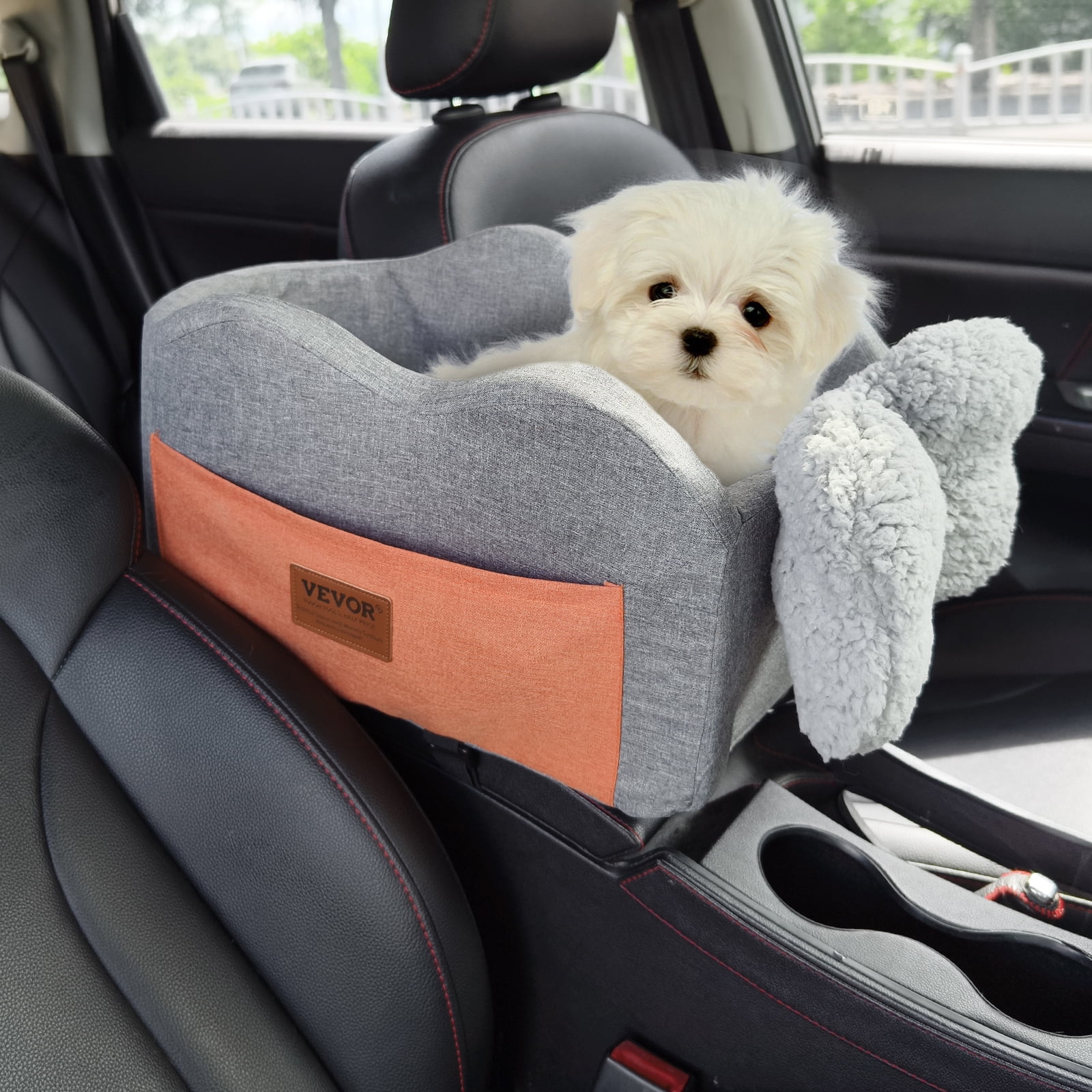 Click here for Vevor Center Console Dog Car Seat Dog Booster Car... prices