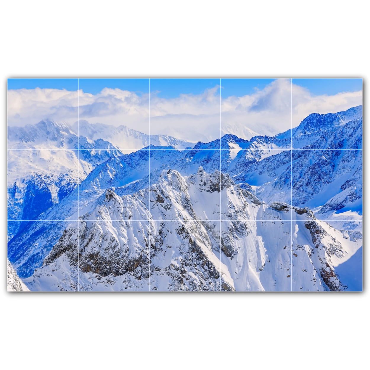 Picture-Tiles.com: Mountains Ceramic Tile Wall Mural WAL500881-53XL. 60 ...