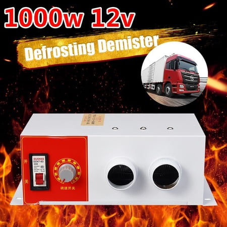 Universal Car Heater 1000W Adjustable 12V/24V Quick Heating Defroster ...