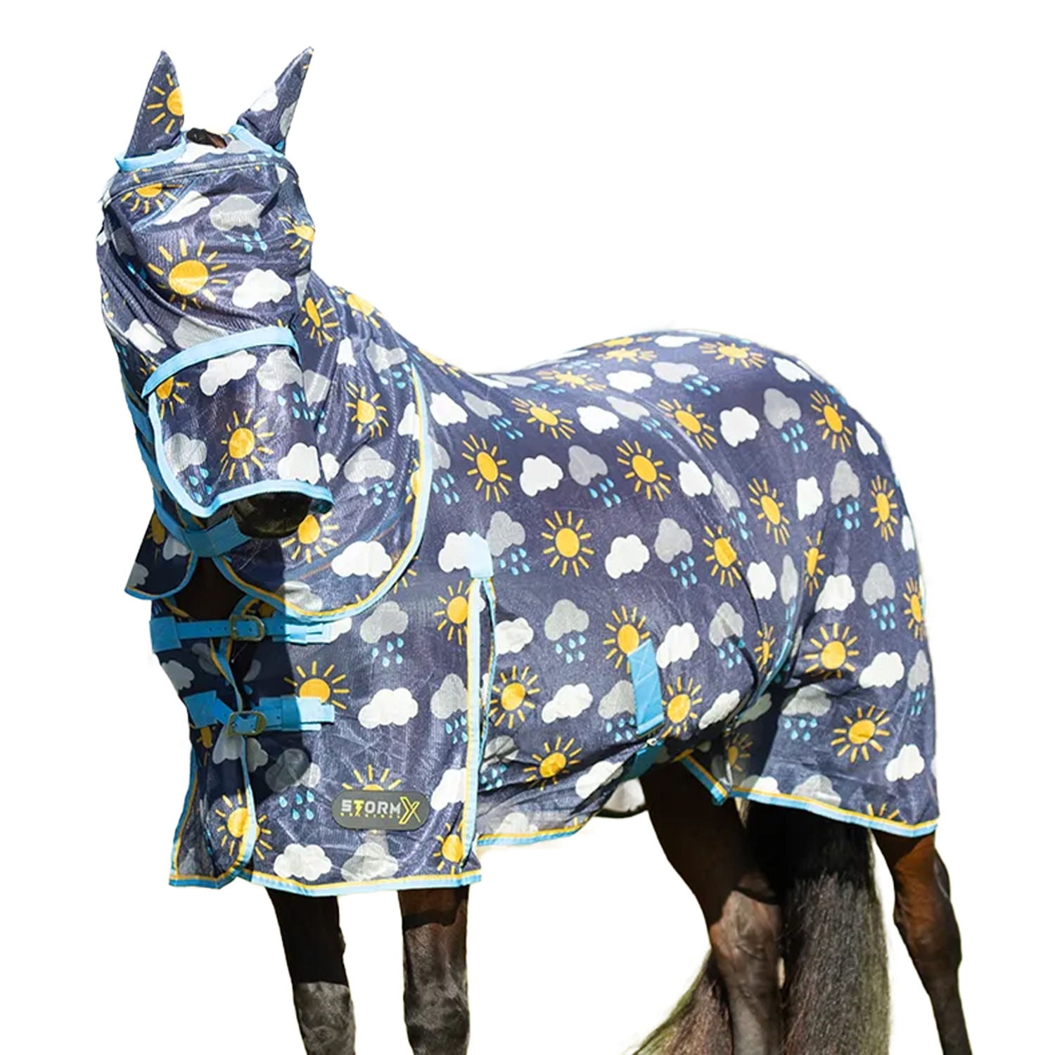 Click here for Hy Come Rain Or Shine Horse Fly Mask With Ears And... prices