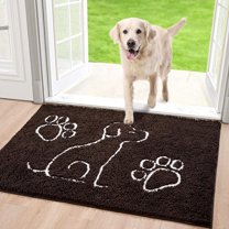 Softlife Chenille Dog Doormats Indoor Entrance,Pet Indoor Door Mats ...