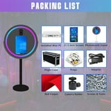 21.5''Portable Mirror Photo Booth Camera Magic Selfie Machine with ...