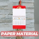Raindrops 12 Pcs 2024 Wall Planner Convenient Calendar Space-saving ...