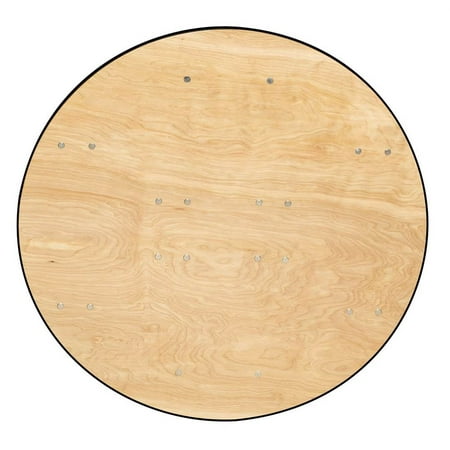 Round Table w Birch Plywood Top (36 in. Dia. x 30 in. H) - Walmart.com ...