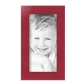 ArtToFrames 5" x 10" Red Picture Frame, 5x10 inch Red MDF Poster Frame ...