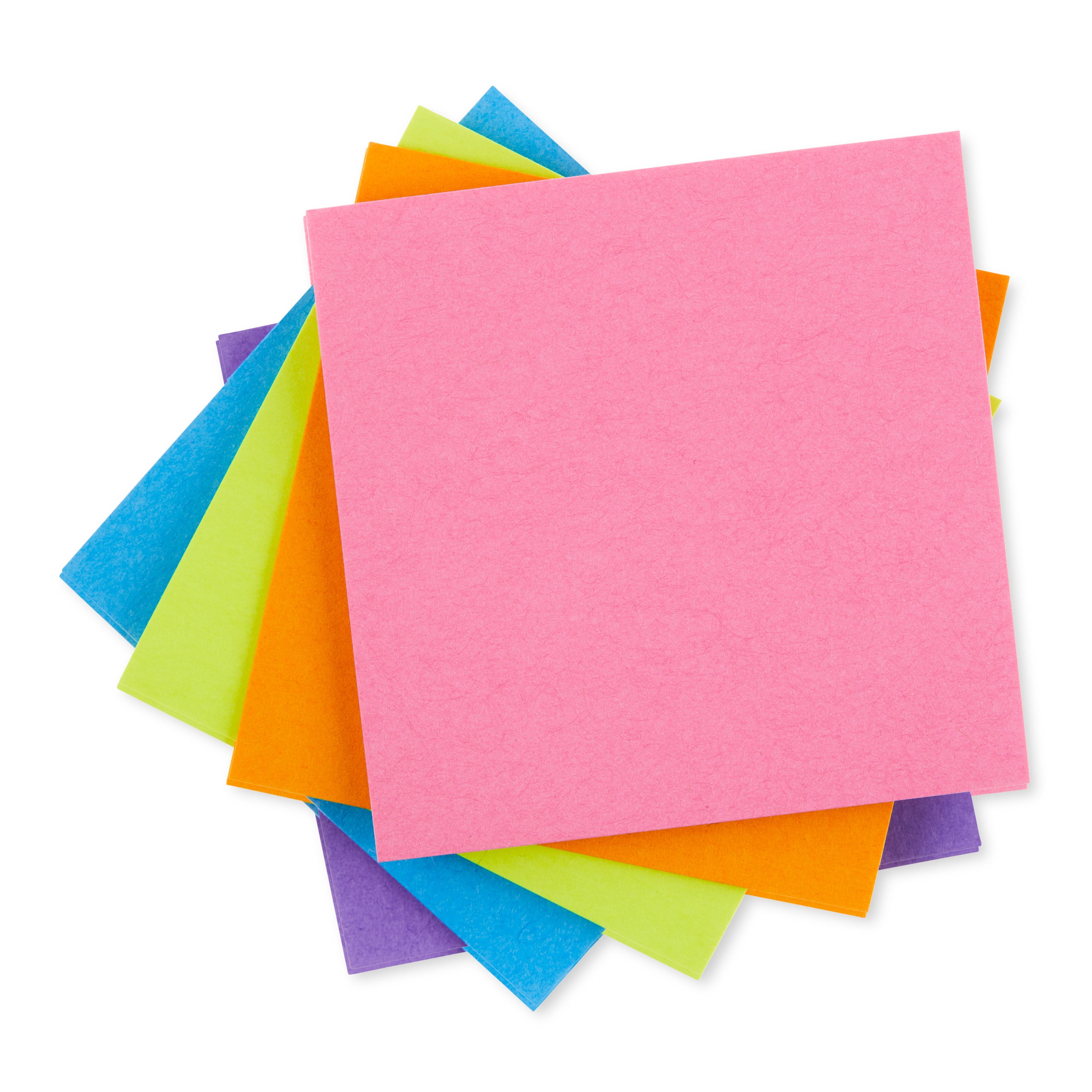 Colored Post It Clipart