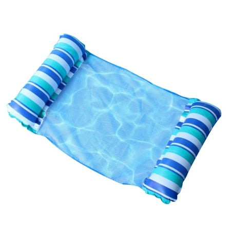 Portable Inflatable Water Hammock Floater Swimming Pool Leisure ...