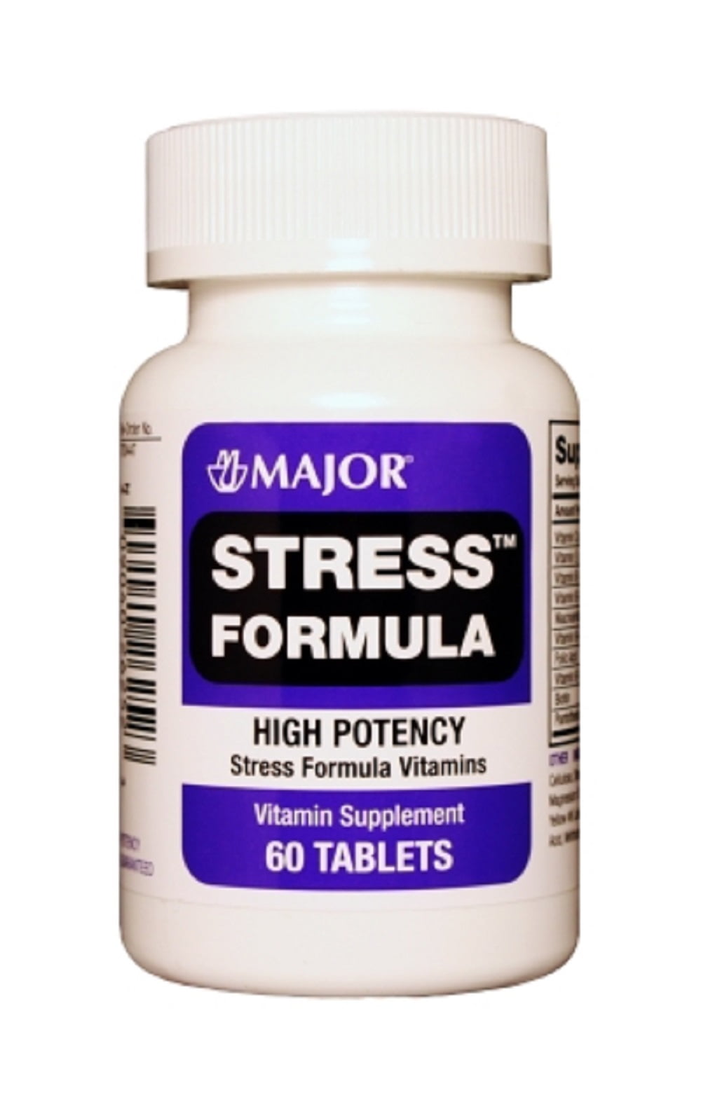 Major Stress Formula High Potency Vitamin Supplement - 60 Tablets ...