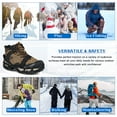 Winter Ice Snow Cleats for Shoes/Boots, 24-Teeth Anti-Slip Traction ...
