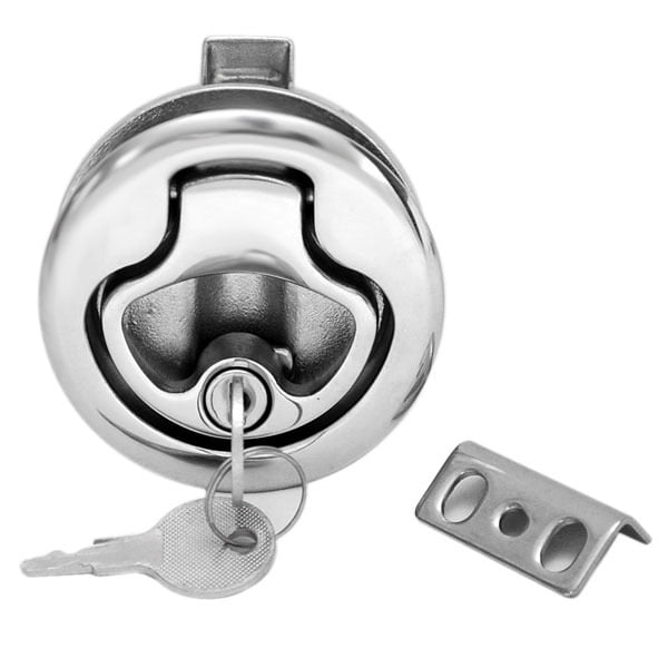 Gem Boat Hatch Latch 4152-415-16MM | 2 Inch Locking Stainless - Walmart.com