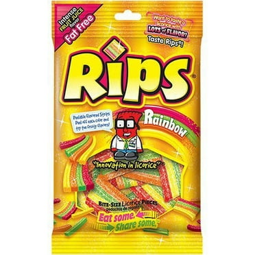 Candy Rips Bite Size 4oz - Walmart.com