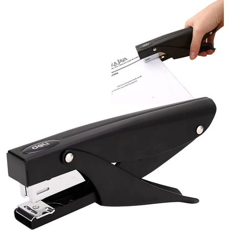 Deli Plier Stapler, Standard Stapler, Sturdy Metal Hand Stapler with 20 ...