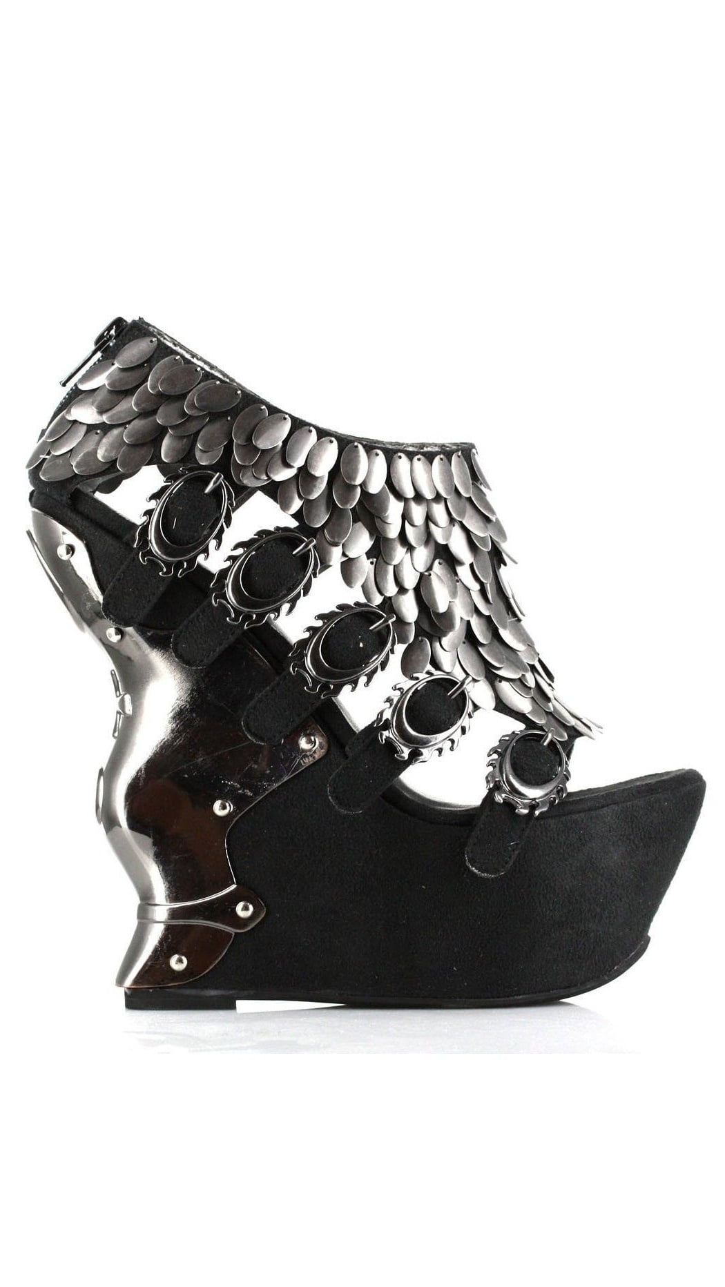 Hades Shoes H-Monique 6 Sandal 2 suede platform with Egyptian princess ...