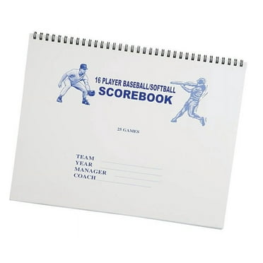 Franklin Sports Baseball and Softball Scorebook - Youth and High School ...