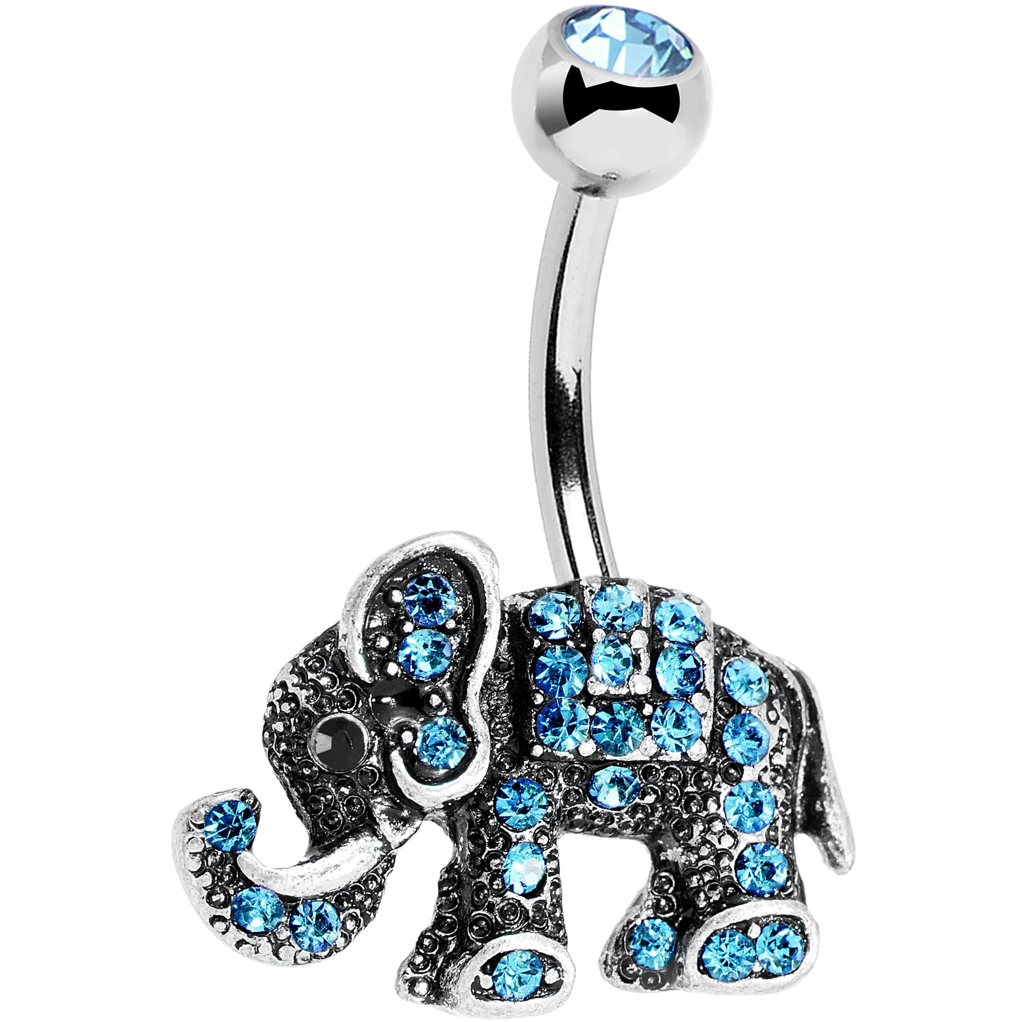 Elephant Belly Button Rings
