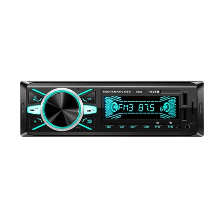 HEVXM 7 Colors Digital HD LCD Display Car Stereo Receiver Full View VA ...