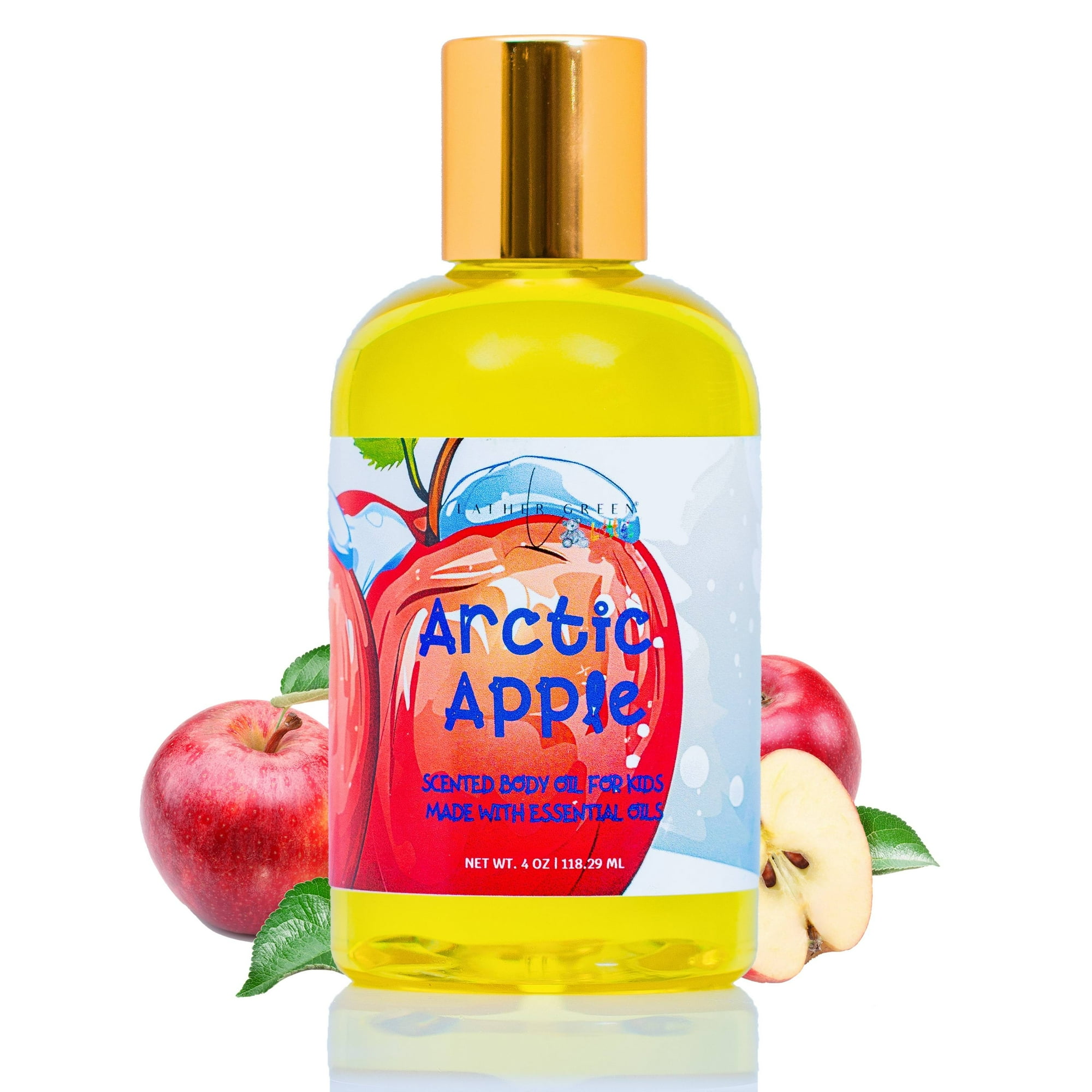 Click here for Lather Green Arctic Apple Kids Body Oil - 4 Oz By... prices