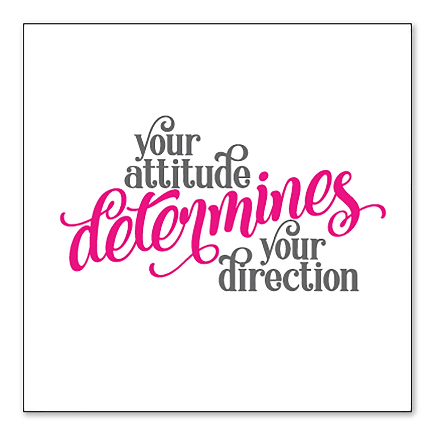 DistinctInk Custom Bumper Sticker - 10" x 10" Decorative Decal - White ...