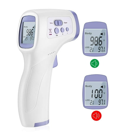No Touch Infrared Forehead Thermometer for Adults, Digital Thermometer ...