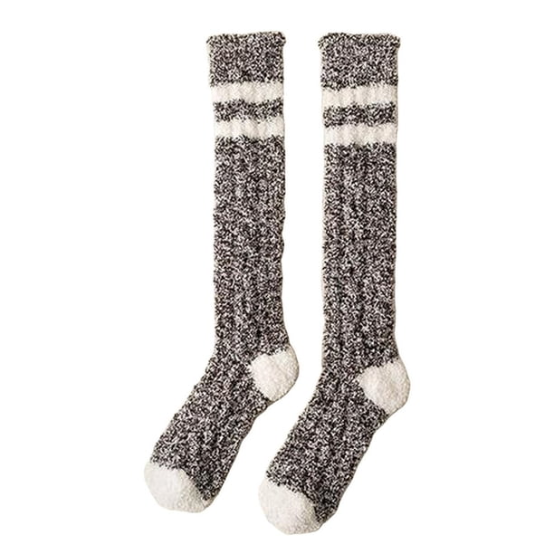 Winter Stocking Stocking Lady Stocking Striped Candy Coloured Coral ...