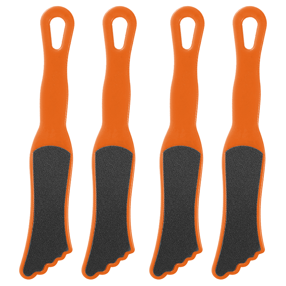Foot File (4 Pack): 2-in-1 Callus Remover Pedicure Stone For Smooth ...