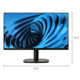 onn 22" FHD (1920 x 1080p) 60hz Office Monitor with 4.8 ft HDMI Cable ...