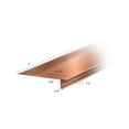 RDP D-Style Copper Drip Edge (10 Piece Bundle) (3/4" x 4.5" x 5 ...