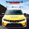 Ikon Motorsports Front Bumper Lip Fits 2023-2026 Honda Civic FL5 Type R ...