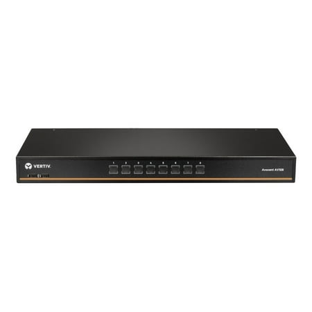 Avocent AutoView AV108 - KVM switch - 8 x KVM port(s) - 1 local user ...