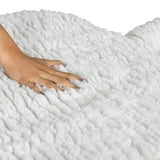 EARTHLITE Massage Table Fleece Pad Set DELUXE - 1" Soft Thick Fleece ...