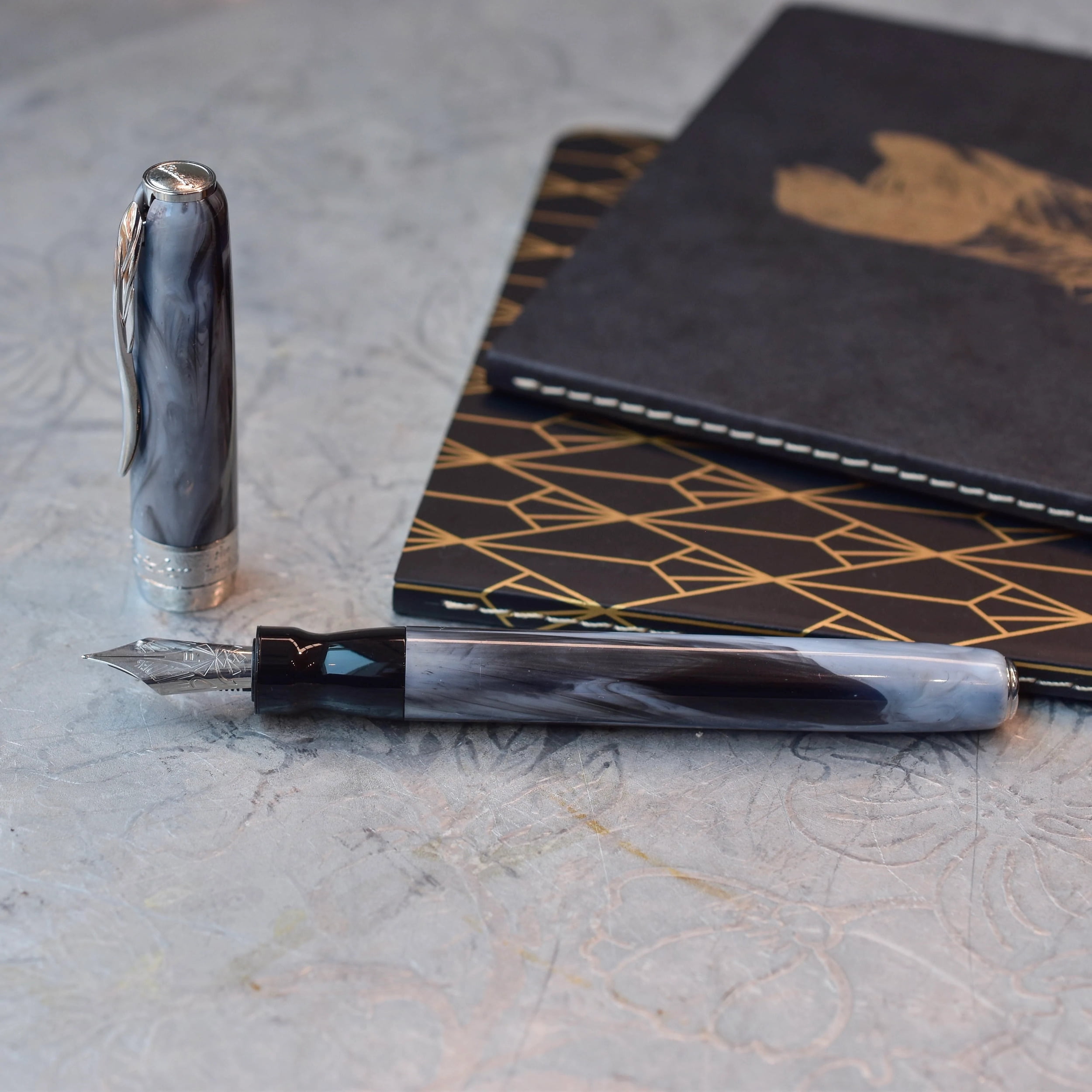 Pineider Full Metal Jacket Fountain Pen - Steel Nib - Walmart.com