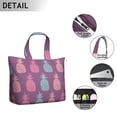 Exotic Pineapple Tropical Fruit Printed Weekender Bag Large Capacity ...