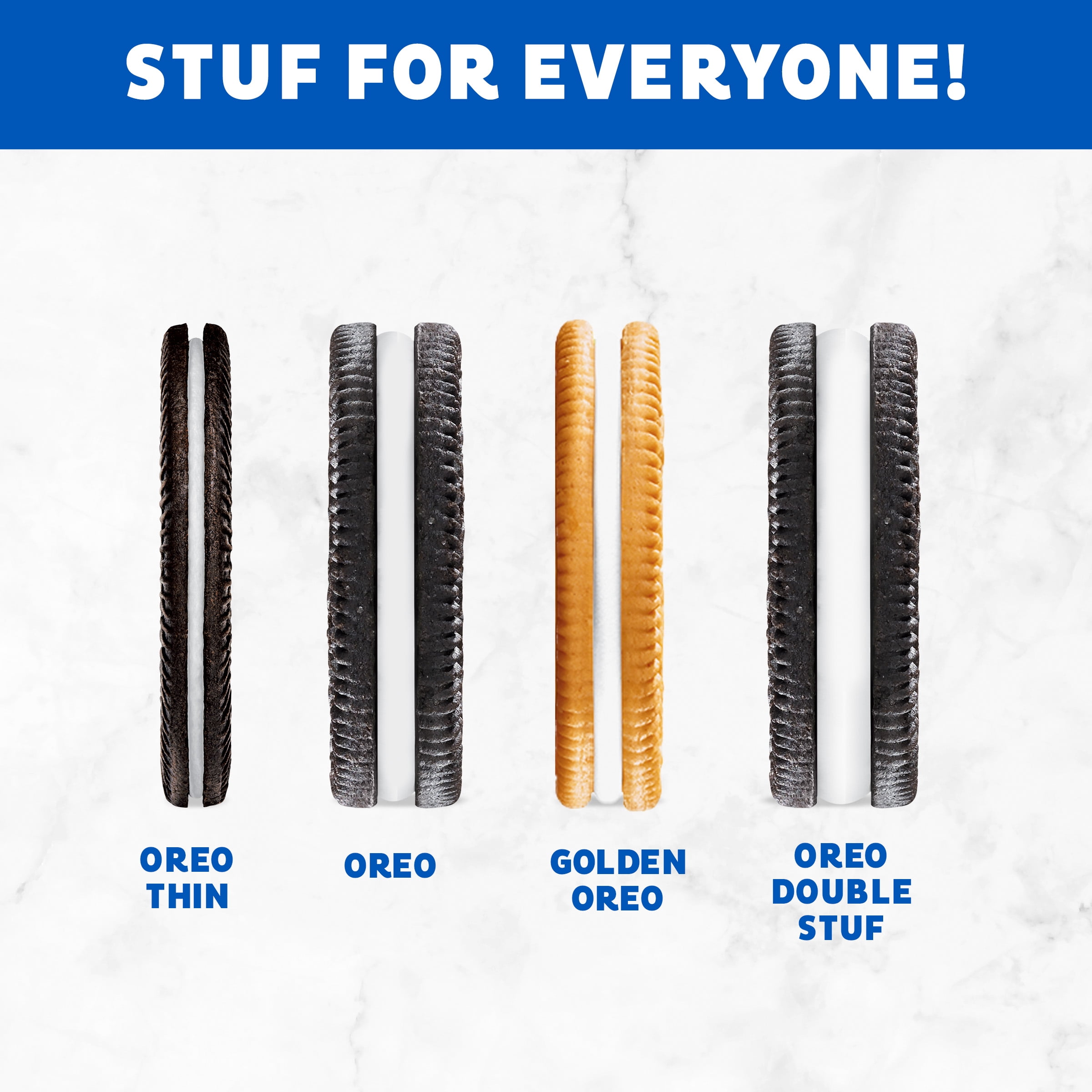 Buy OREO Cookies Variety Pack, OREO Original, OREO Golden, OREO Double ...