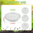 3 Pcs Soil Sifter Fits 5-Gallon Buckets for Gardening Sand Rock Compost ...