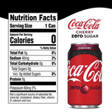 Coca Cola Cherry Coke Zero, 12-Ounce Cans (Pack of 24) - Walmart.com
