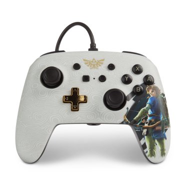 PowerA Enhanced Wired Controller for Nintendo Switch - Mario Silver ...