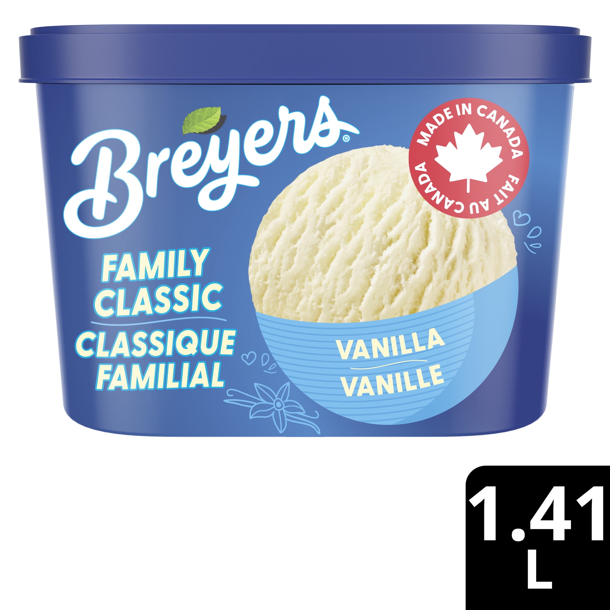 Click here for Breyers Vanilla Frozen Dessert 1.41l prices