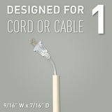Legrand - Wiremold C100 Ivory Cord Mate Organizer Kit - Walmart.com