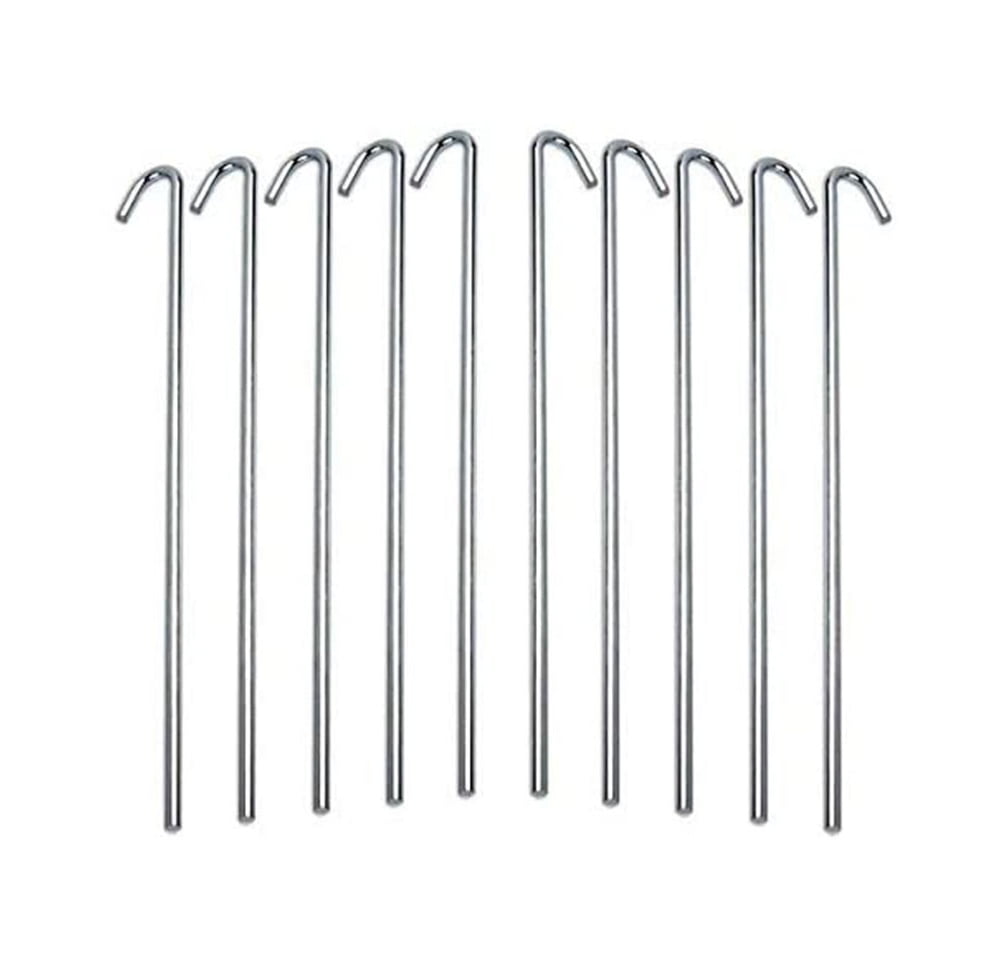 Clavos de tierra en forma de U para exteriores 21.5 cm 10 Uds | Walmart ...
